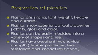 Plastic and Environment | PPTX