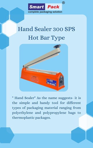 Plastic Bag Sealing Machine hand sealing | PDF