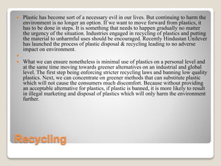 Plastic ban environment vs economy.pptx