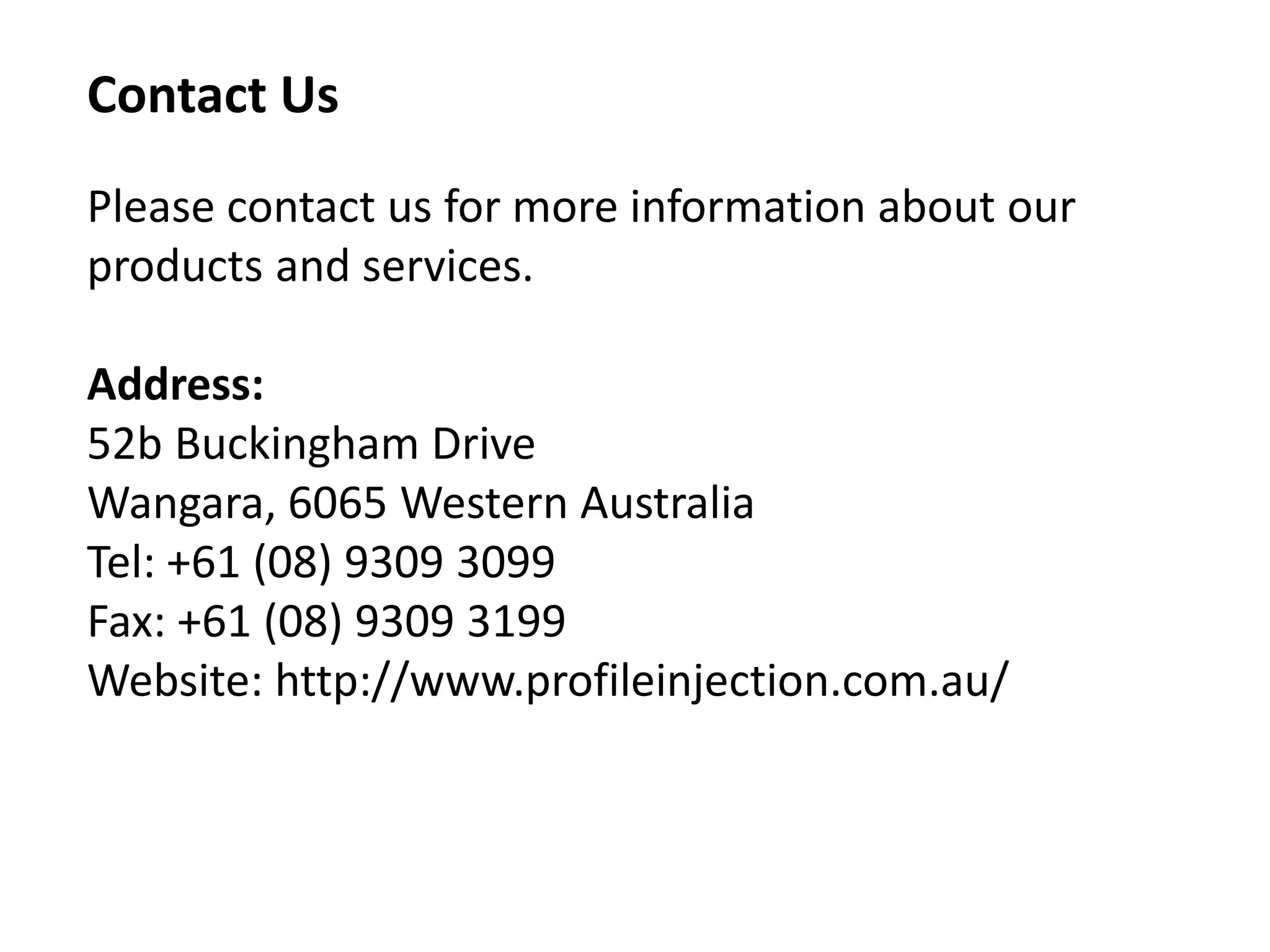 Plastic container perth | PPTX