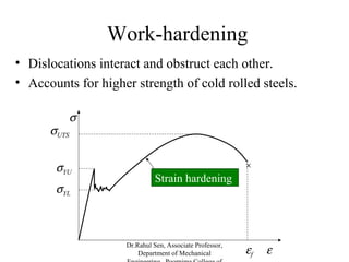 Plastic deformation and strengthning mechanism | PPT
