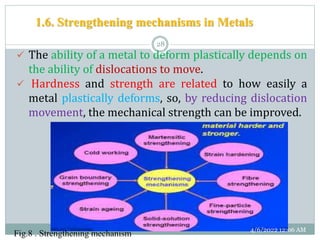 Plastic deformation of single and polycrystalline materials | PPTX