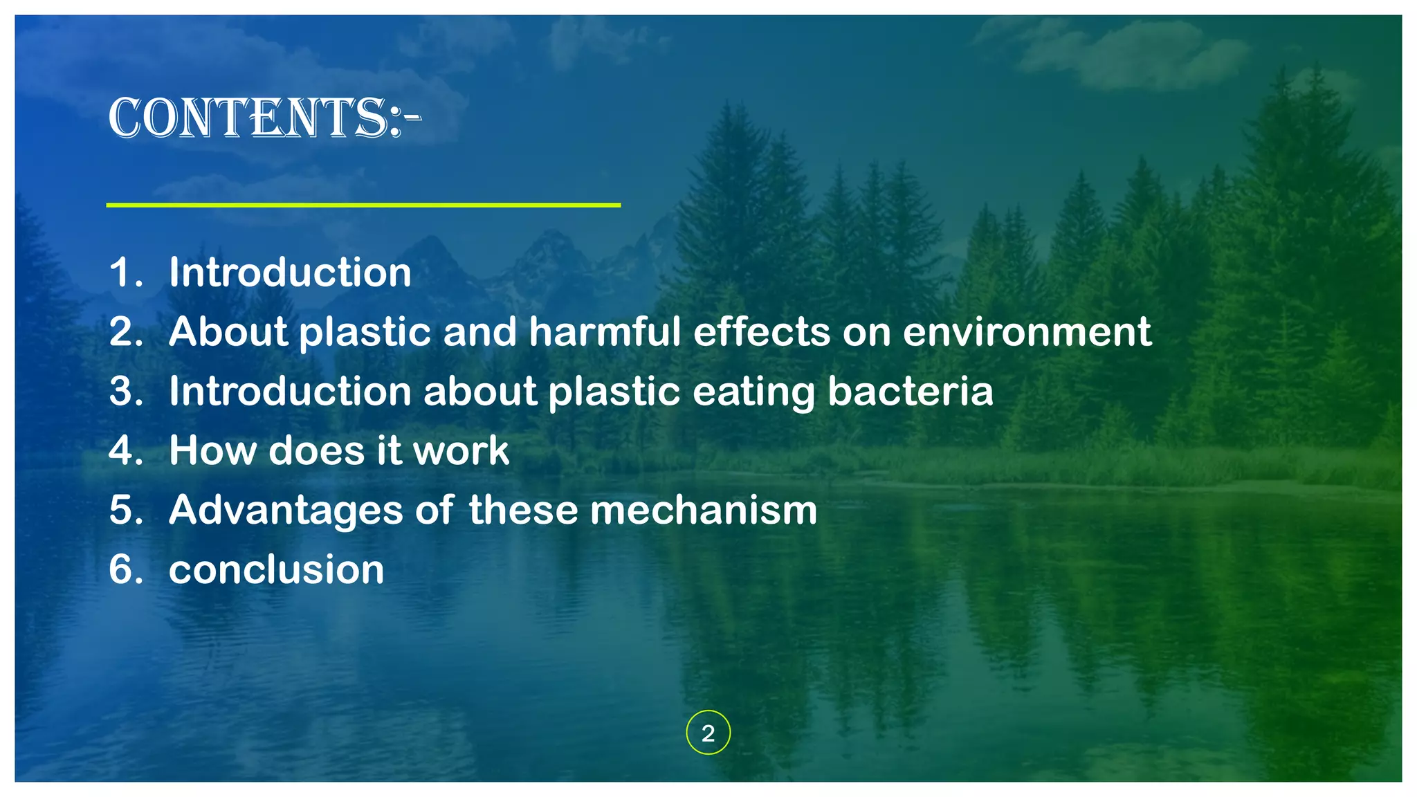 Plastic eating bacteria | PDF