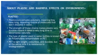 Plastic eating bacteria | PDF