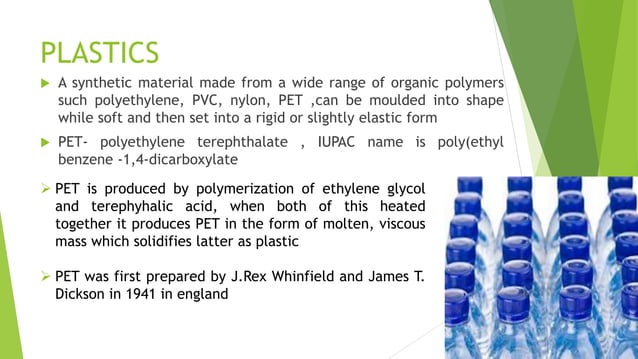 Plastic eating bacteria | PPTX | Chemistry | Science