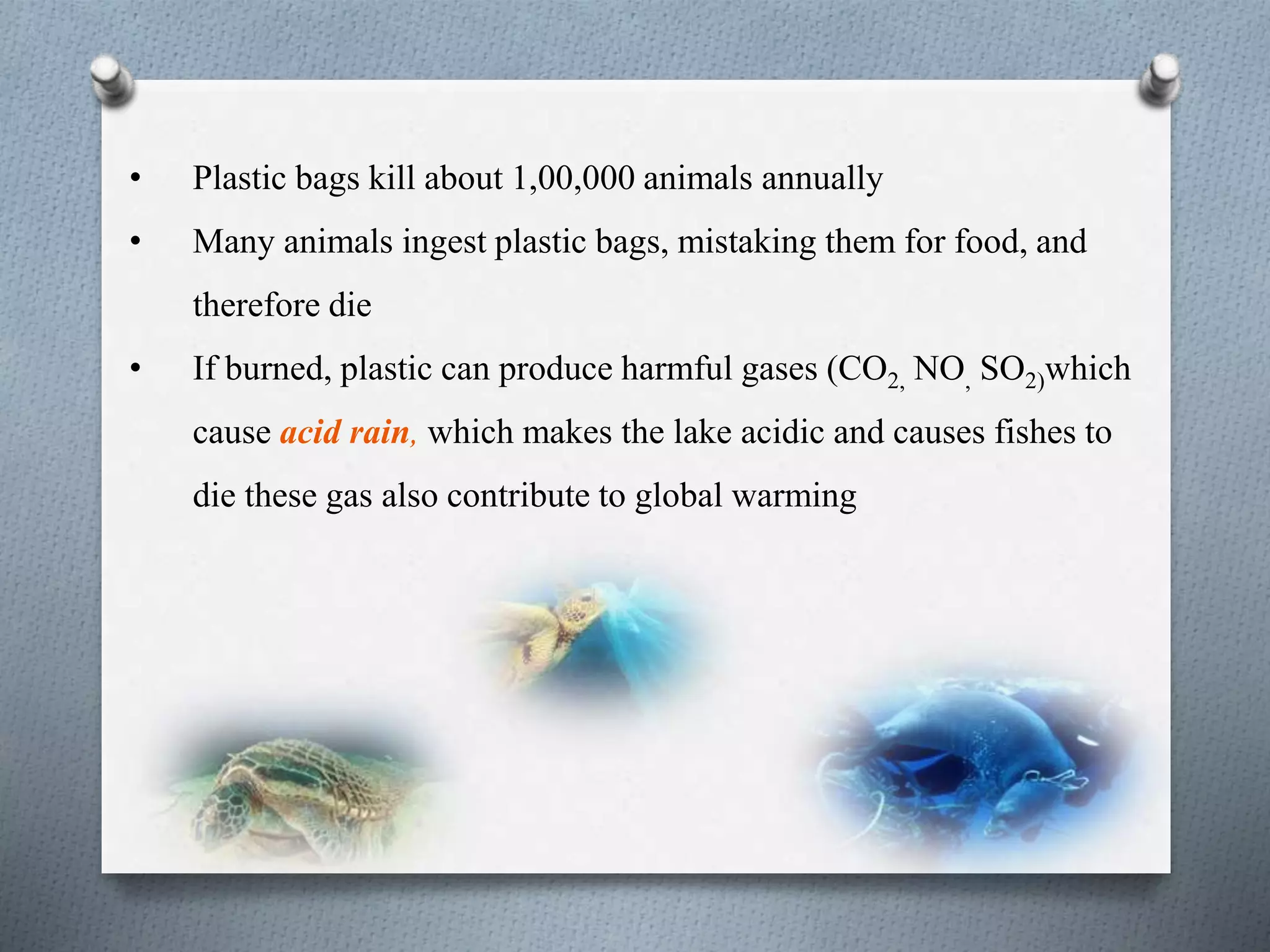 Plastic effect on humans and animal | PPTX