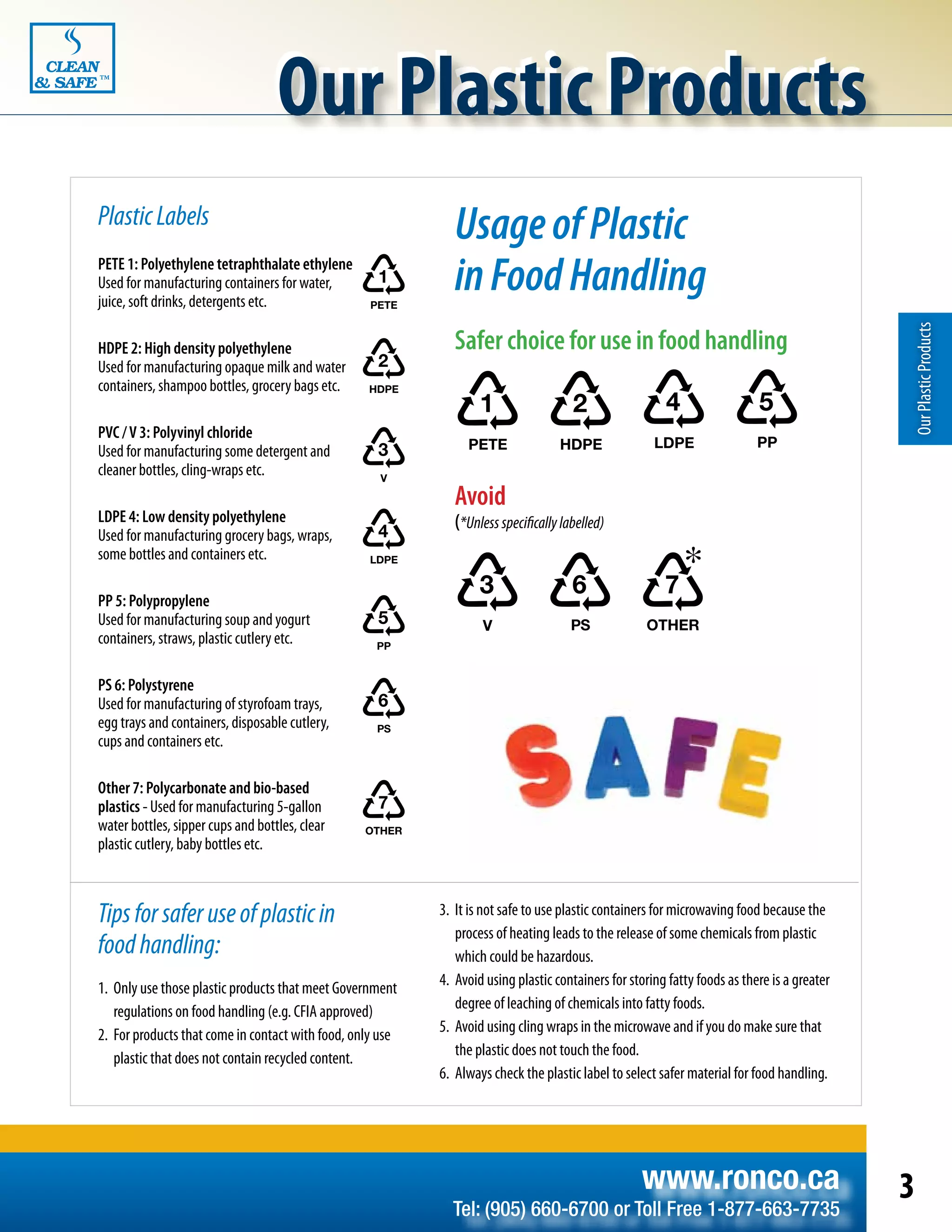 RONCO | Plastic Solutions | PDF