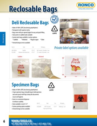 RONCO | Plastic Solutions | PDF