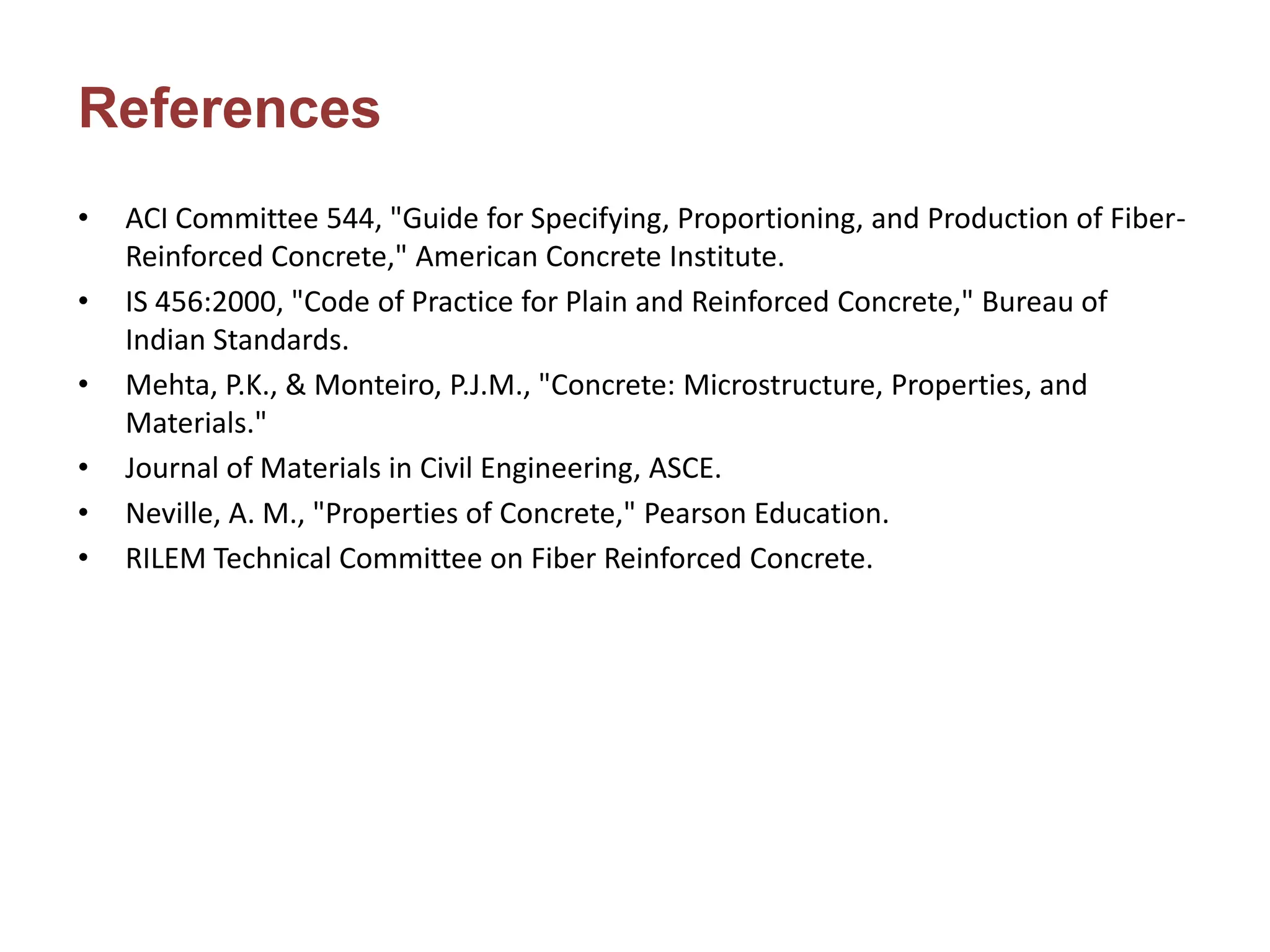 Fiber Reinforced Concrete (FRC) with Plastic Fibers | PDF