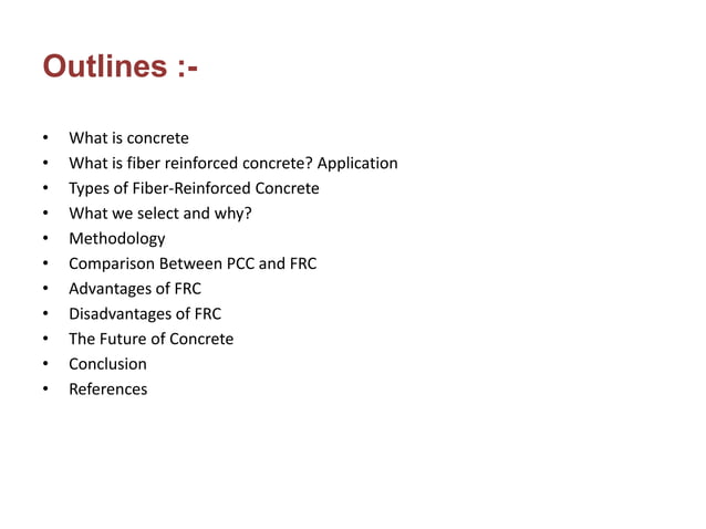 Fiber Reinforced Concrete (FRC) with Plastic Fibers | PDF