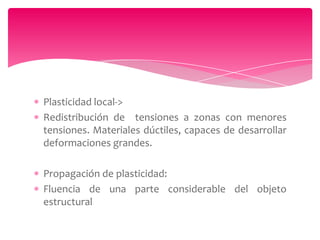 Plasticidad | PPTX