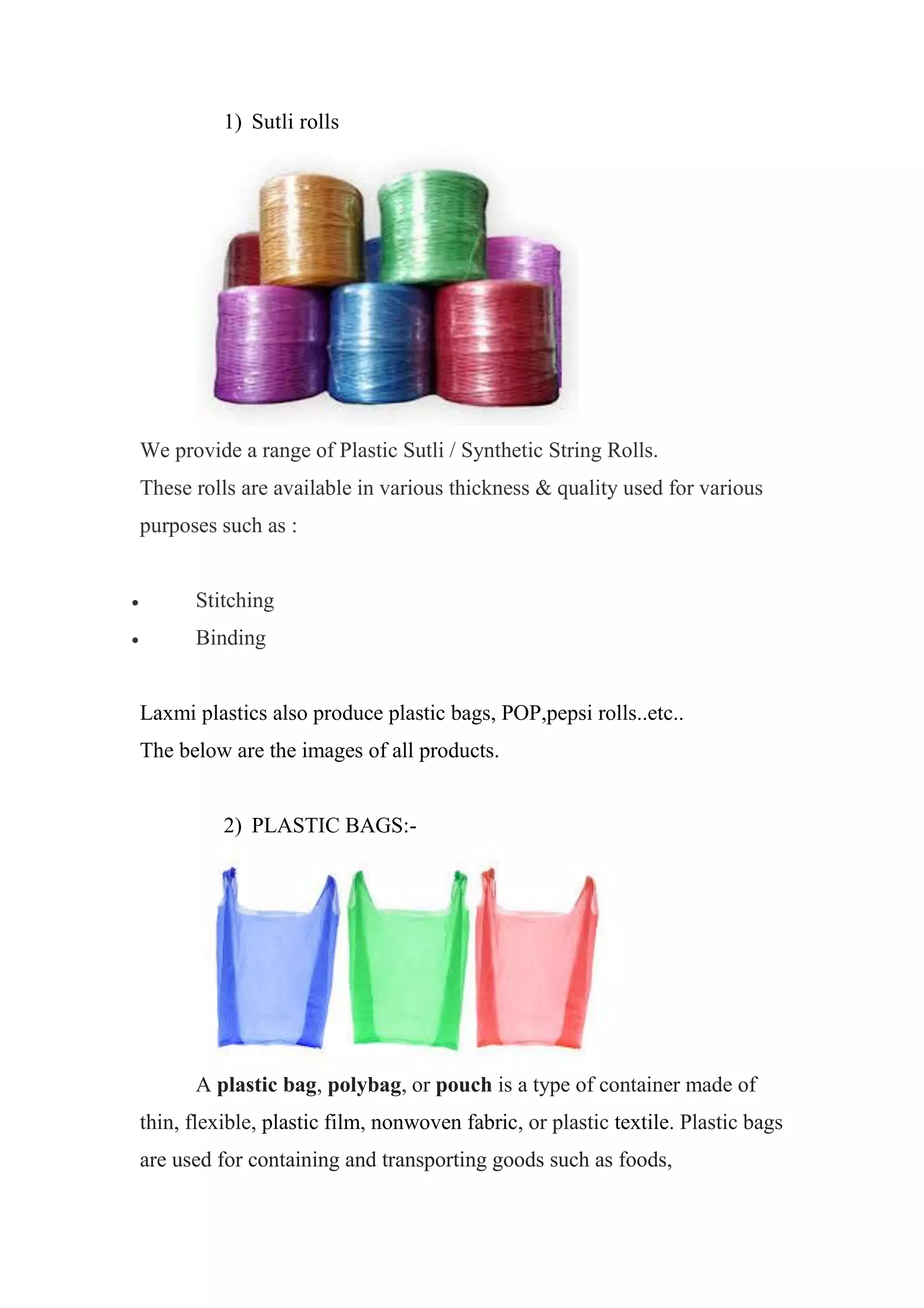 Project on plastic industry | PDF
