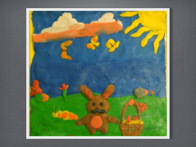 Plasticine art slideshow | KEY