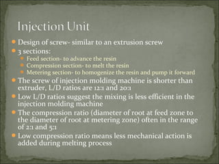 Plastic injection moulding ppt | PPT