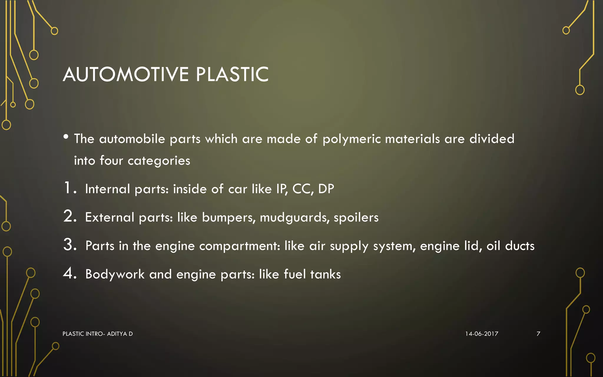 Plastic Introduction to Automotive Interiors | PDF