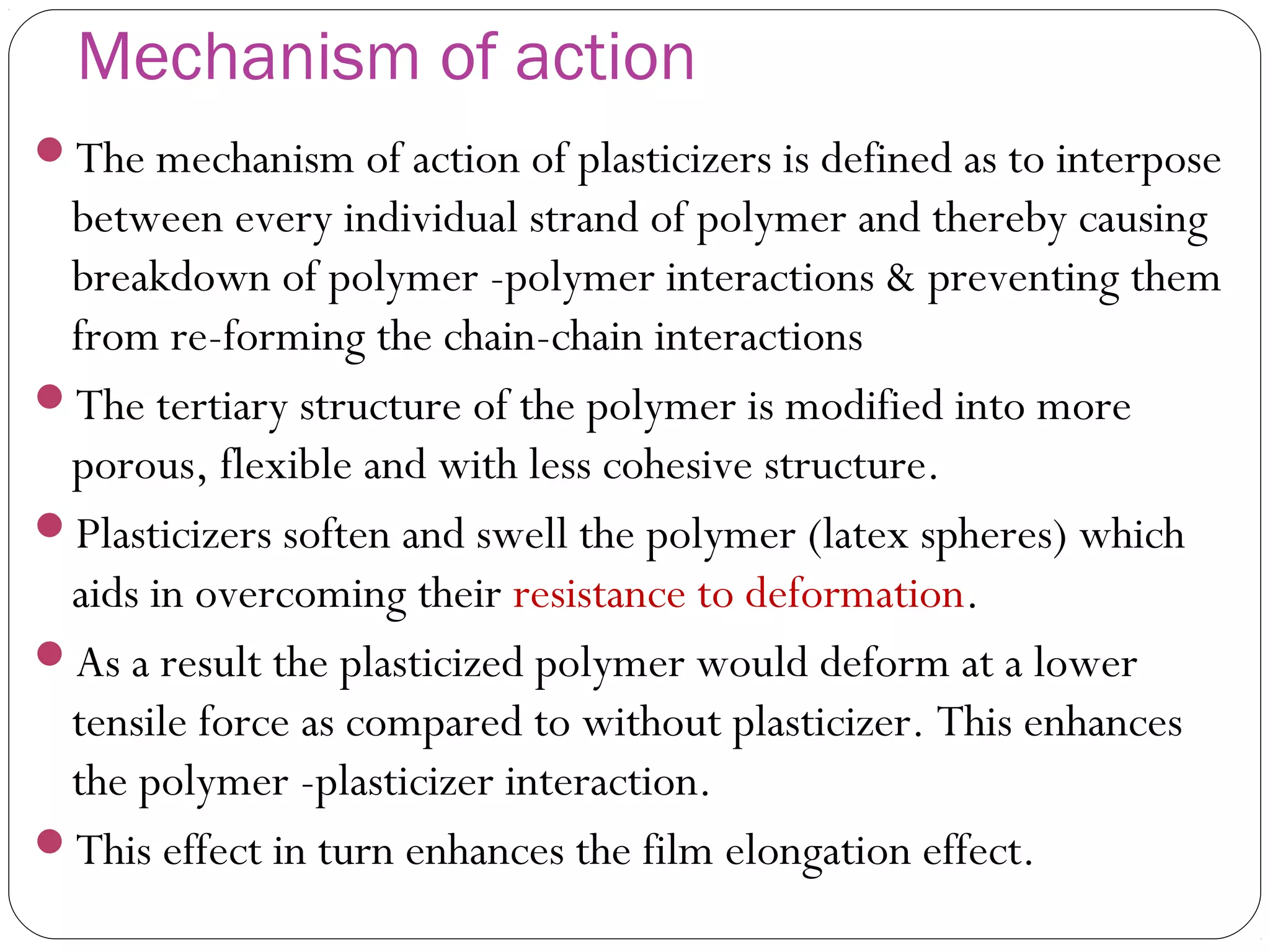 Plasticizer | PPT
