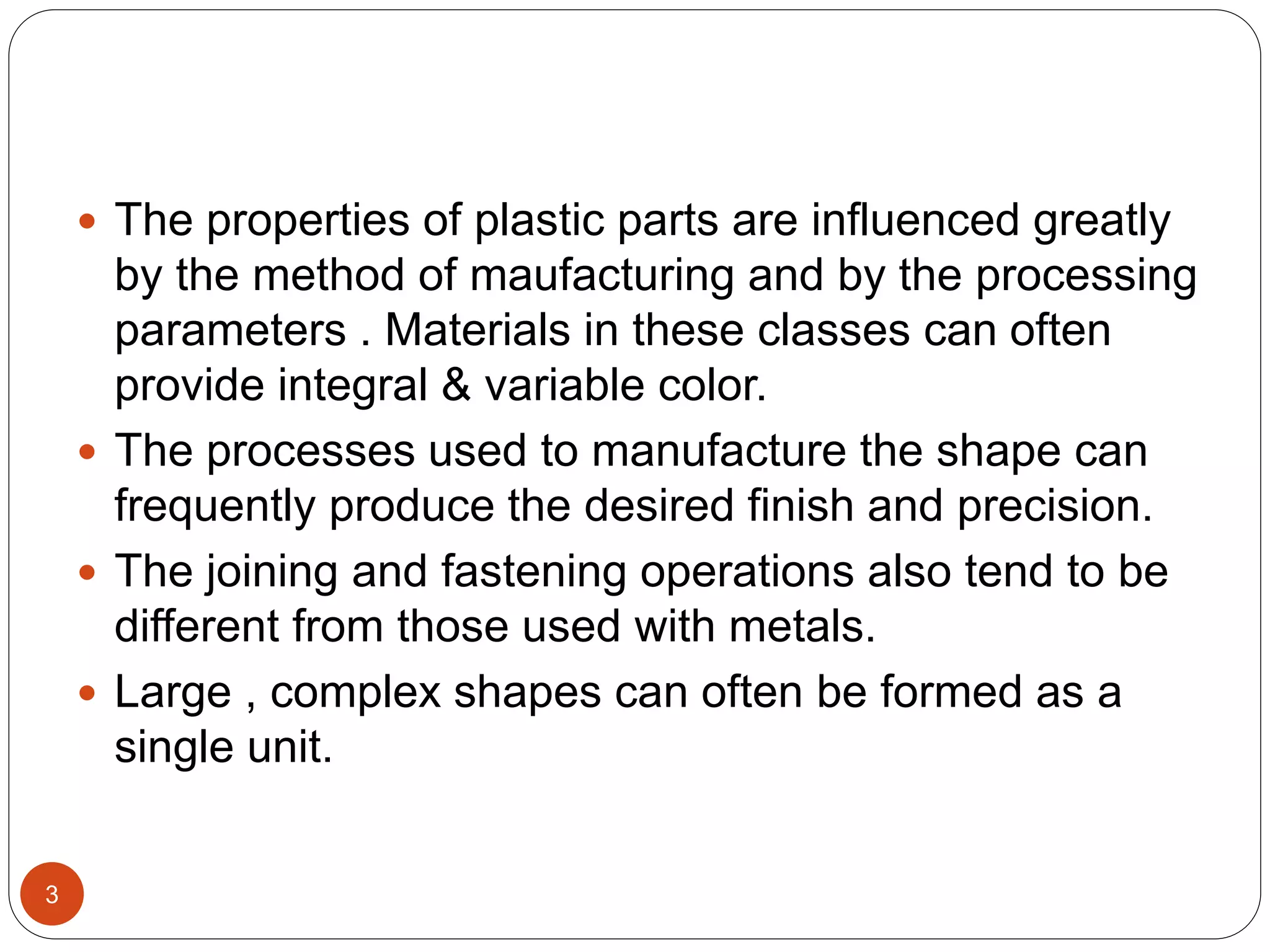 Plastic manufacturing "forming and shaping plastics" | PPTX