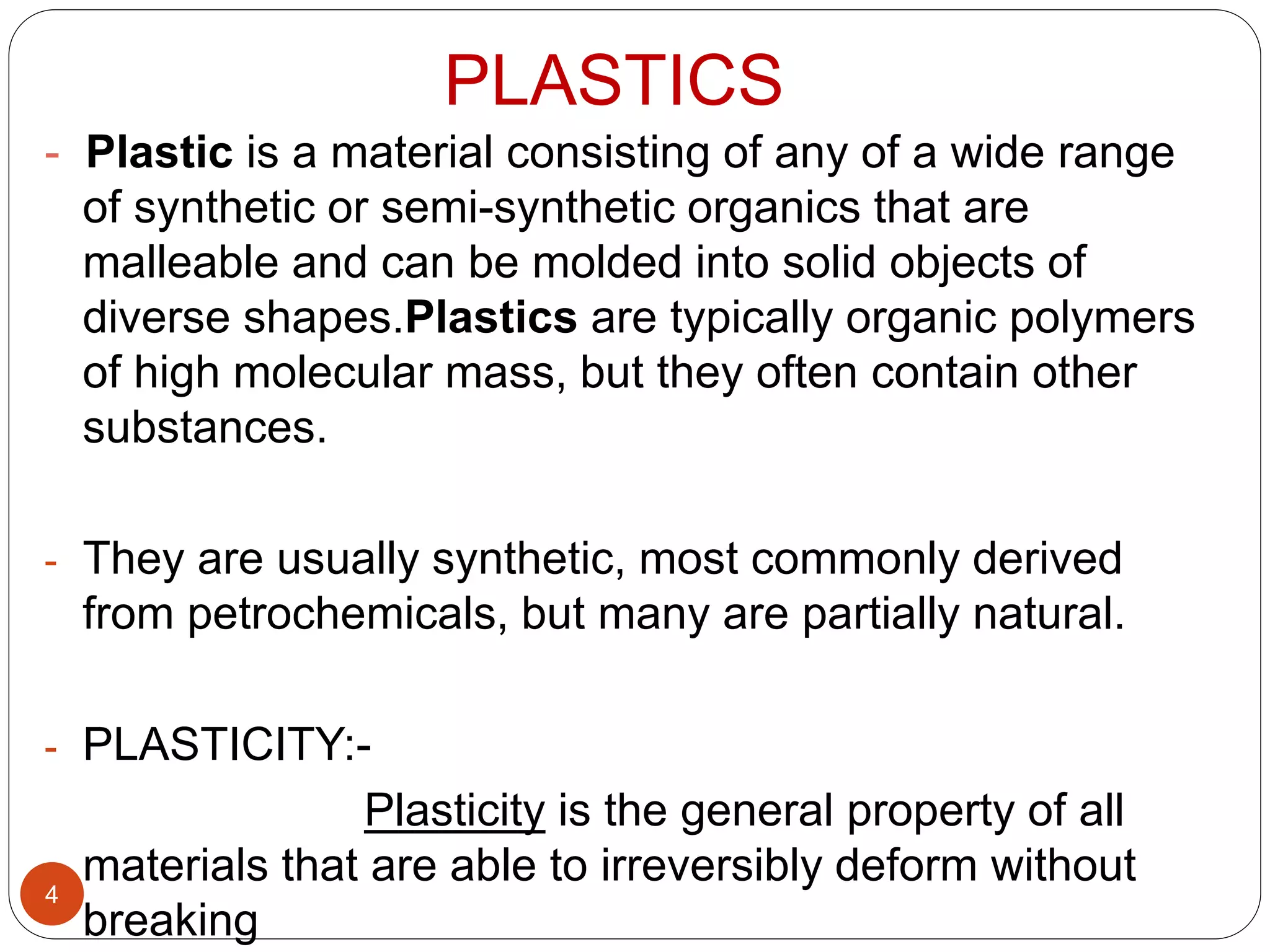 Plastic manufacturing "forming and shaping plastics" | PPTX