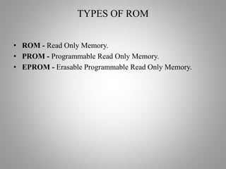 Plastic Memory.pptx | Data Storage and Warehousing | Computing