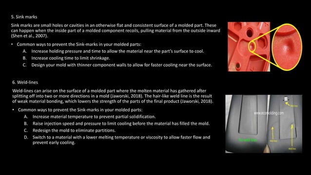 Plastic Molding Defects | PPTX | Physics | Science