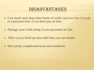 Disadvantages Of Plastic Money