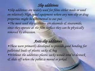 Plastic packaging material | PPTX
