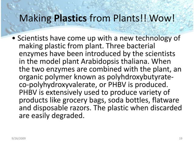 Plastics Disadvantages & Recycling | PPTX