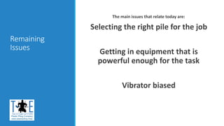 Piling Mandrels for the Installation of Plastic Sheet Piling | PDF