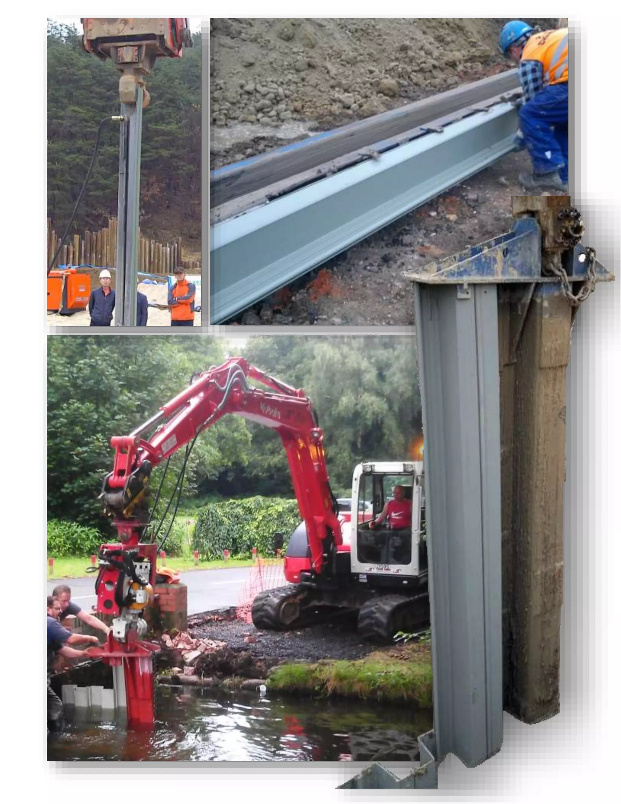 The Hammerman Equipment Piling Mandrels for Plastic Sheet Piling | PDF
