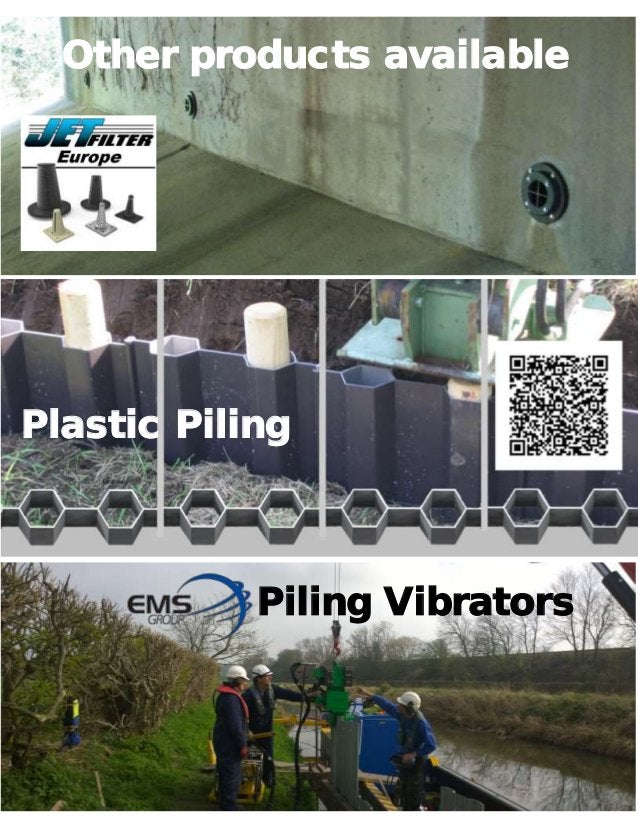 The Hammerman Equipment Piling Mandrels for Plastic Sheet Piling | PDF ...