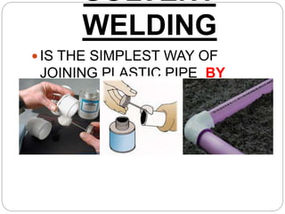 Plastic pipes | PPTX