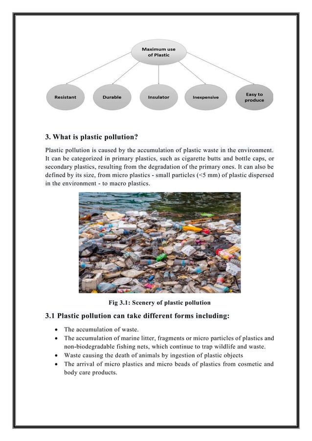 Plastic pollution | PDF