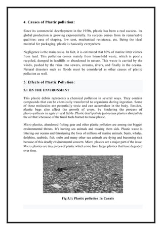 Plastic pollution | PDF