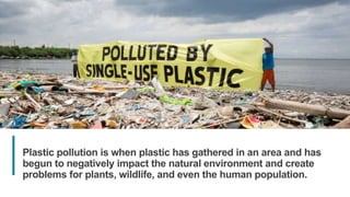 Plastic pollution | PPTX