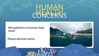 Awareness and the dangers of plastic pollution | PPTX
