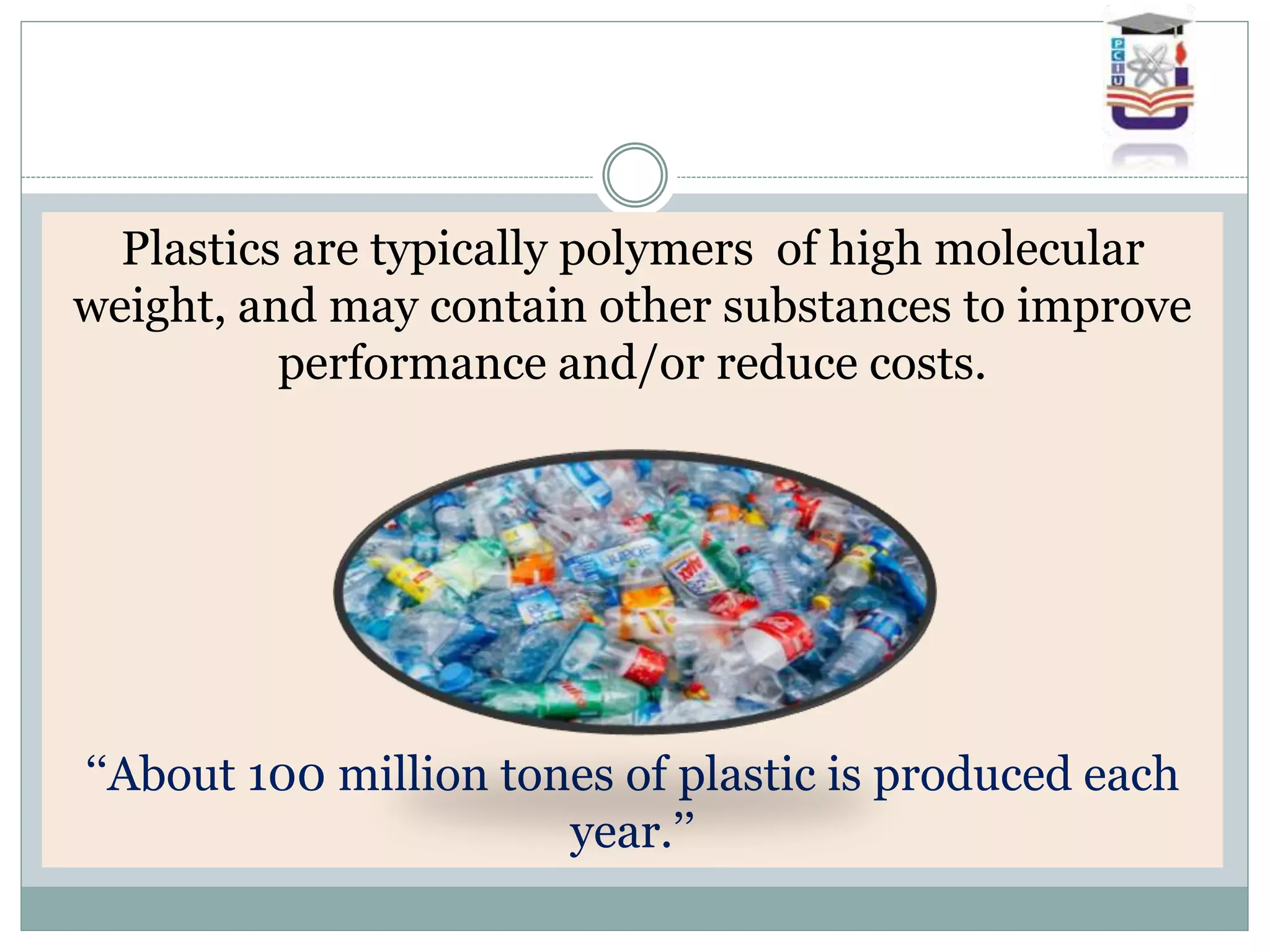 Plastic pollution and management | PPTX