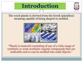 Plastic pollution and management | PPTX