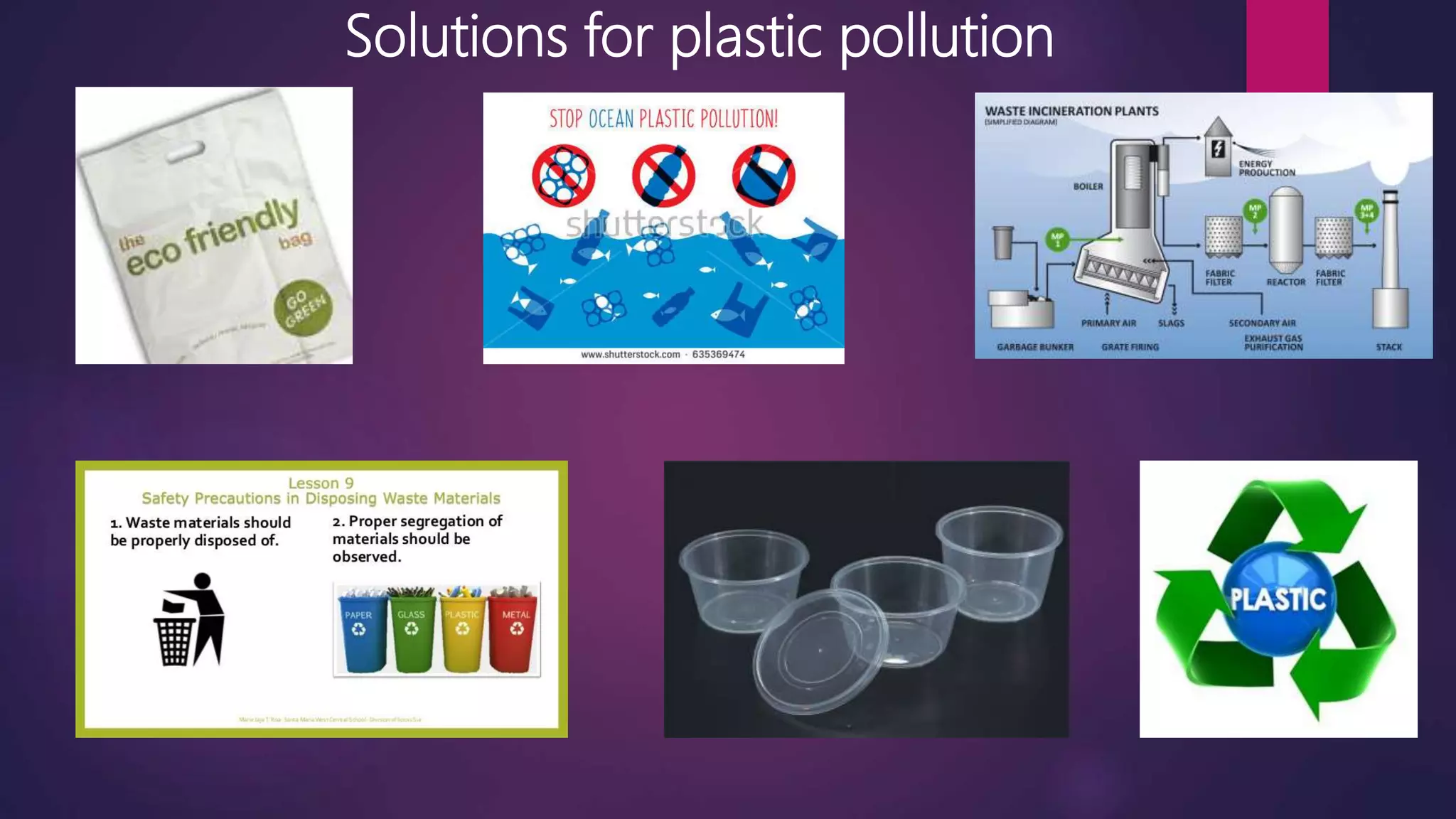 Plastic pollution and recycling | PPTX