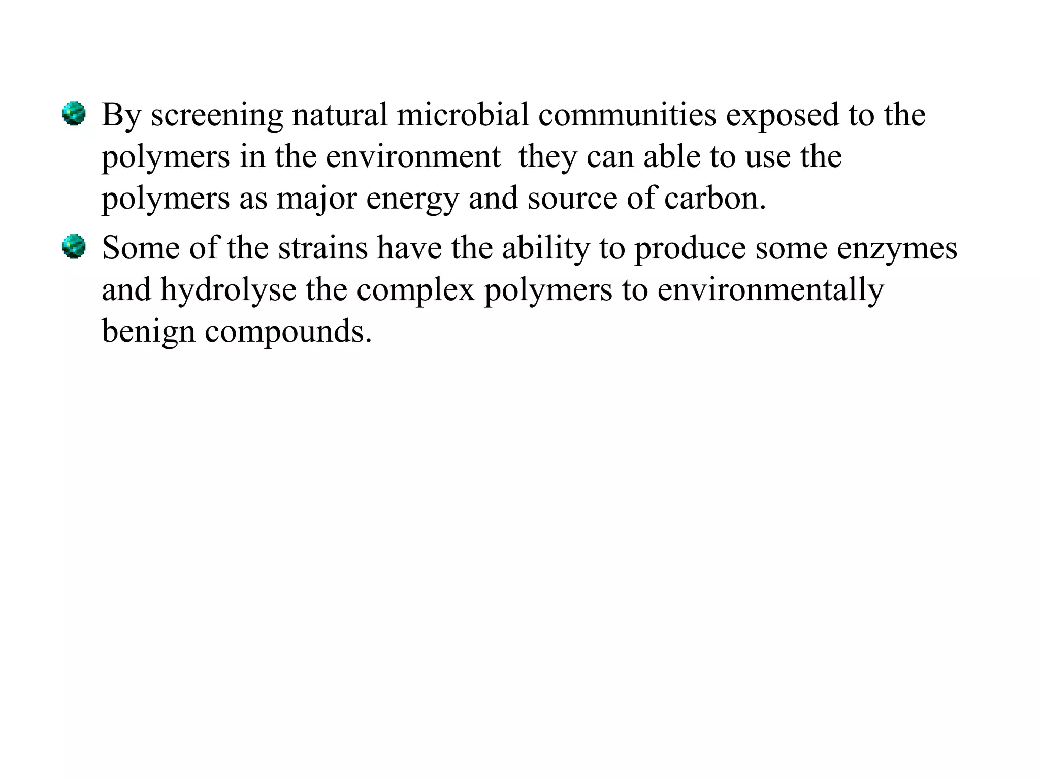 Degradation of Plastic Using Bacteria Isolated From Vembanad lake ppt ...