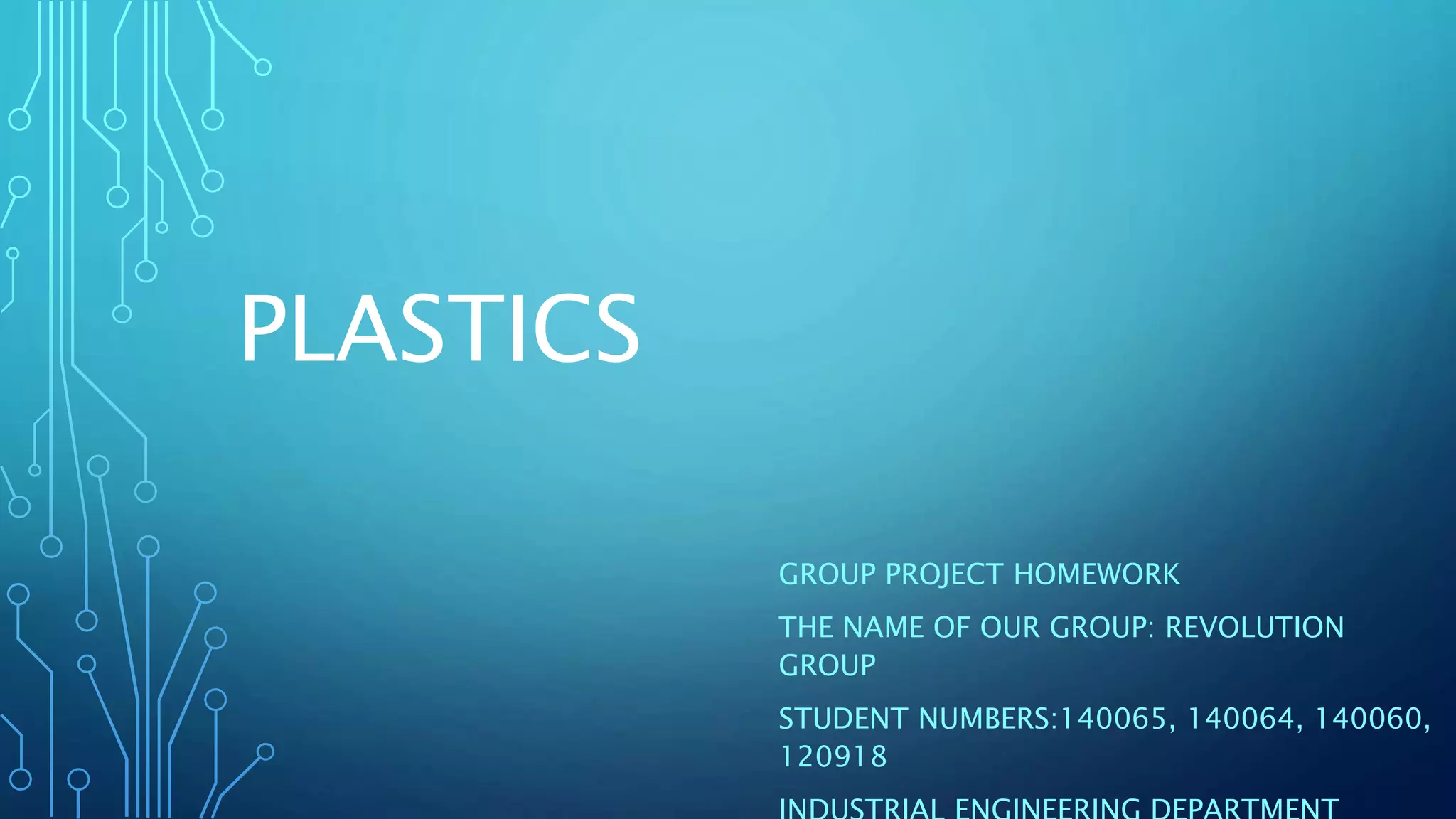 Plastics Presentation | PPTX