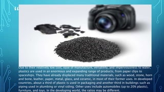 Plastics Presentation | PPTX