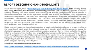 Plastic Pyrolysis Manufacturing Plant Project Report.pptx