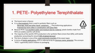 Plastic recycling | PPTX