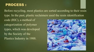 Plastic recycling business plan | PPTX