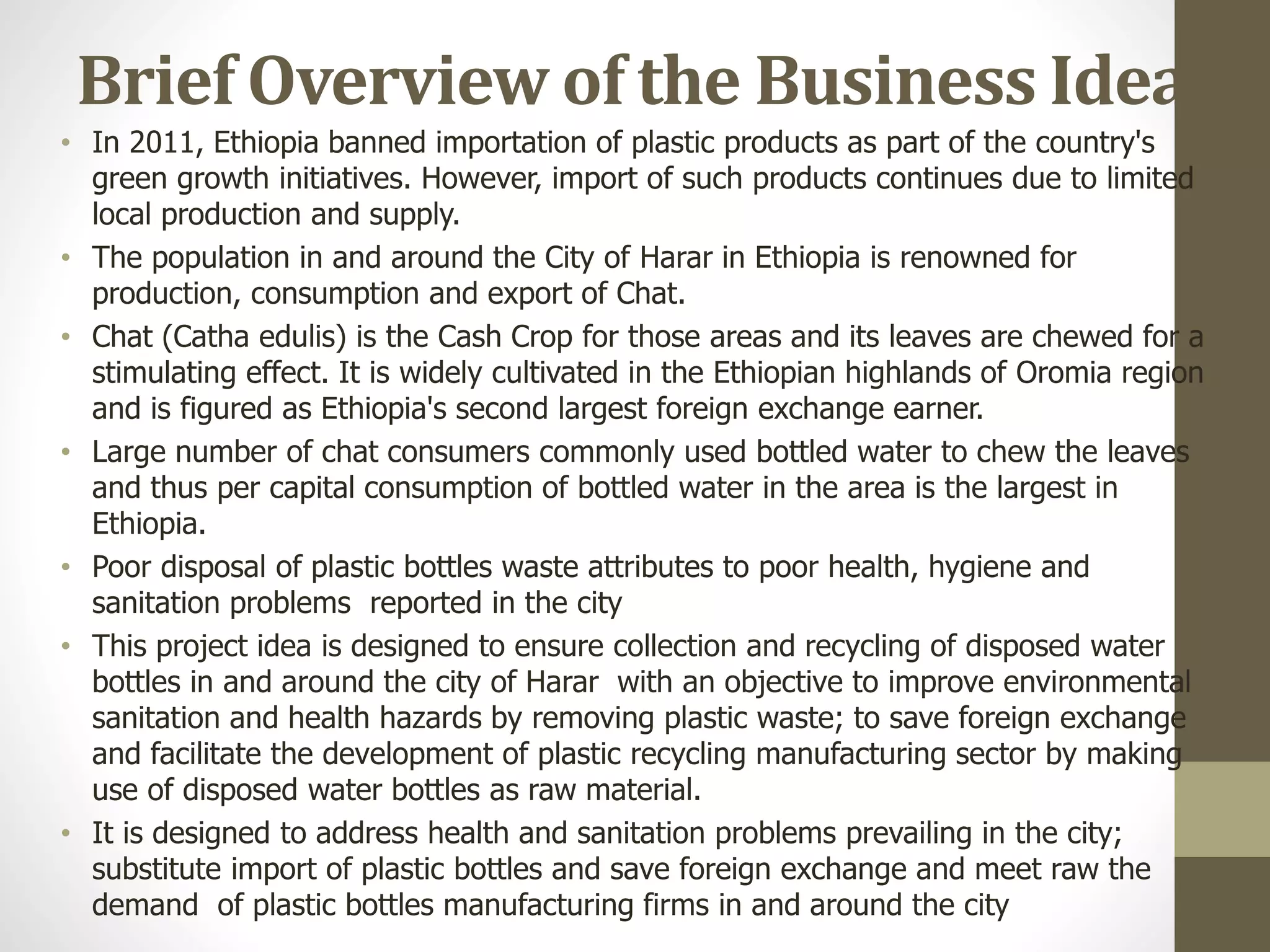 Plastic recycling business model canvas_case of Harar city Ethiopia.pptx
