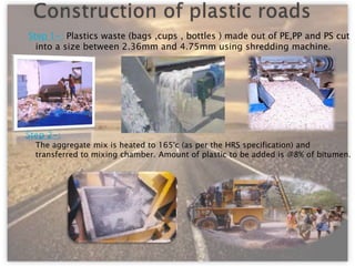 Plastic roads | PPTX