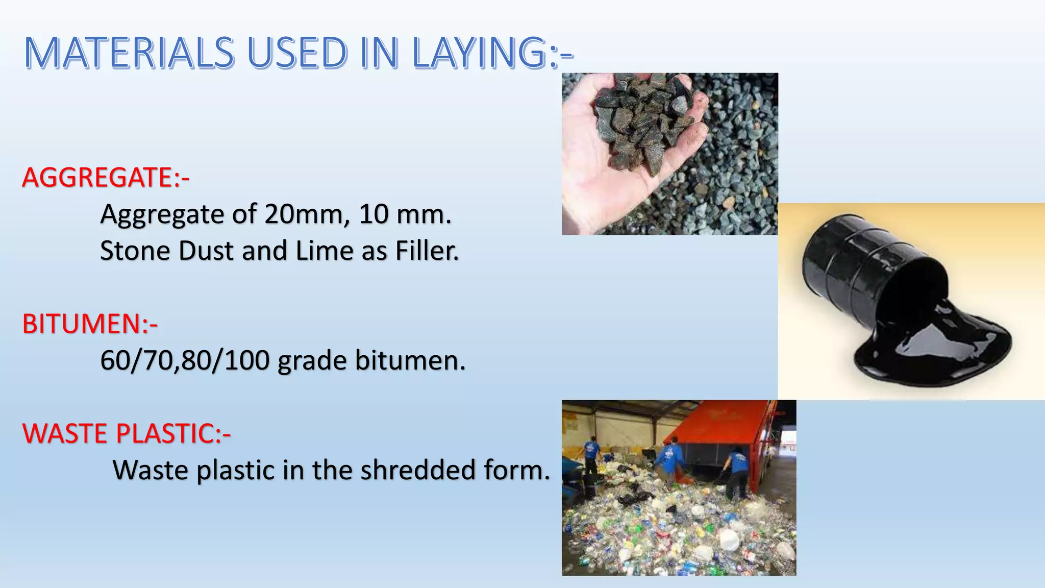 Plastic roads | PPTX