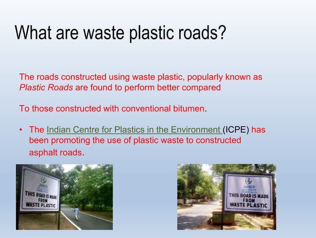 Plastic road | PPTX