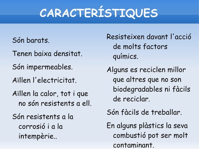 Plastics Alba i Laura | ODP