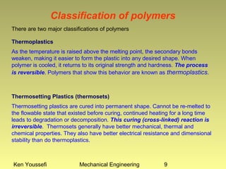 Plastics | PPT | Chemistry | Science